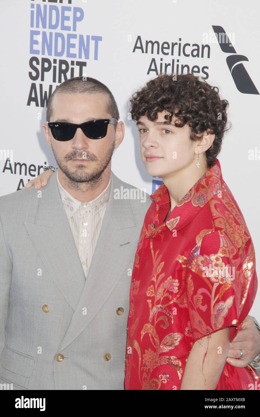 Shia LaBeouf, Noah Jupe 02/08/2020 2020 Film Independent Spirit Awards ...