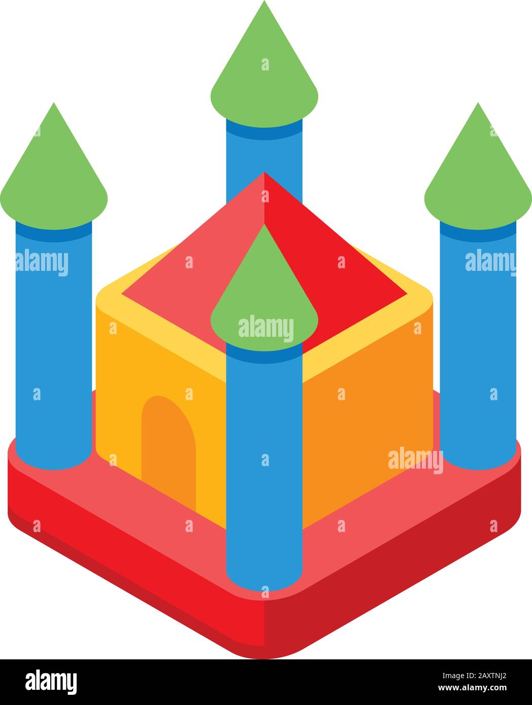 Trampoline bouncer Stock Vector Images - Alamy