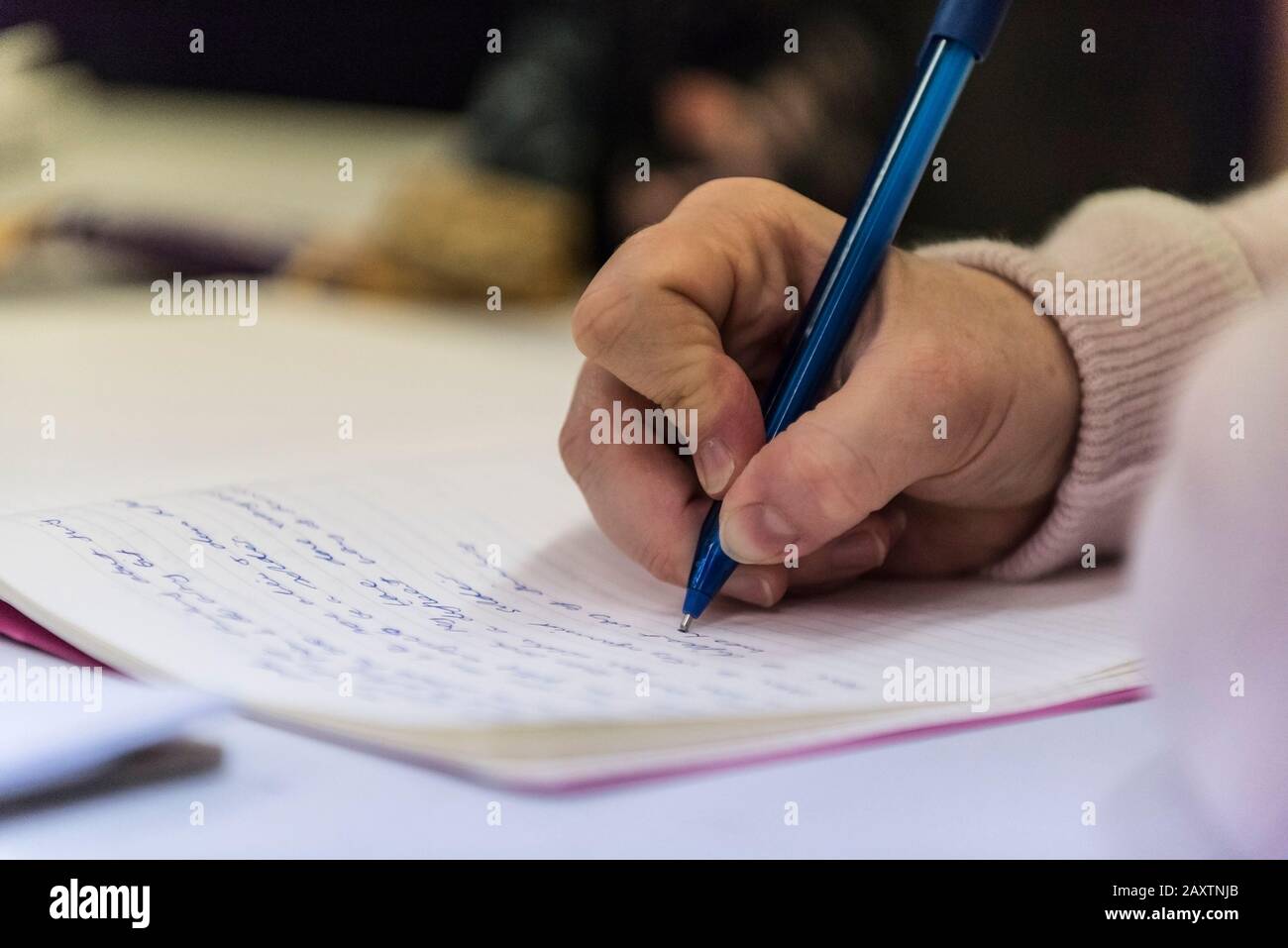 Writing exercise hi-res stock photography and images - Alamy