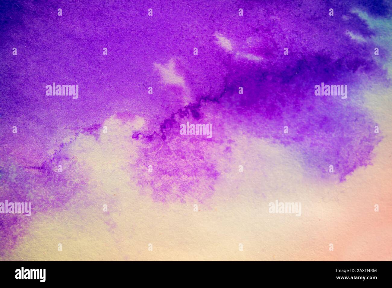 ink spot spreads on paper purple and pink color Stock Photo - Alamy