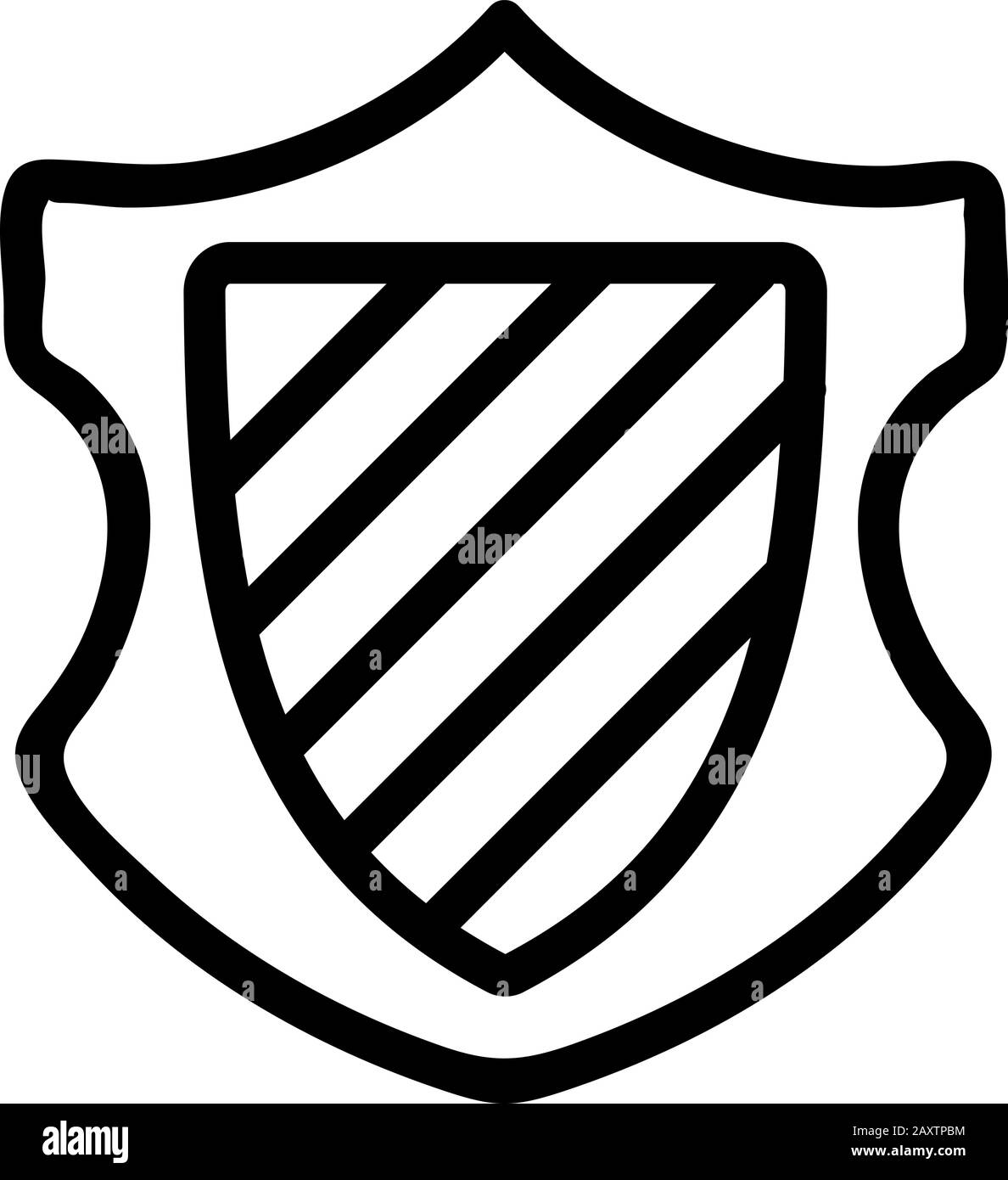 blazon Icon vector. Isolated contour symbol illustration Stock Vector ...