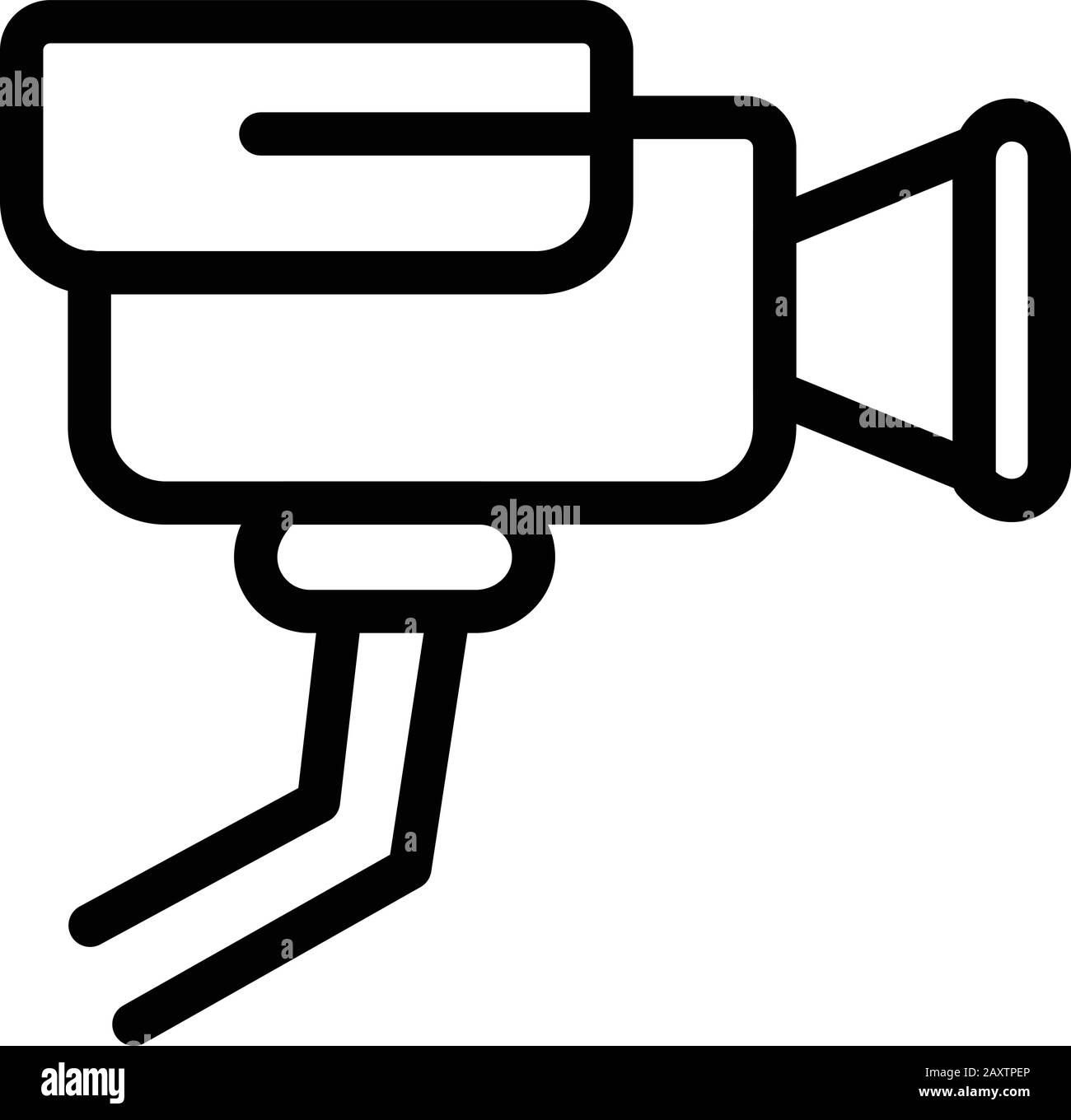 Security camera icon, outline style Stock Vector Image & Art - Alamy