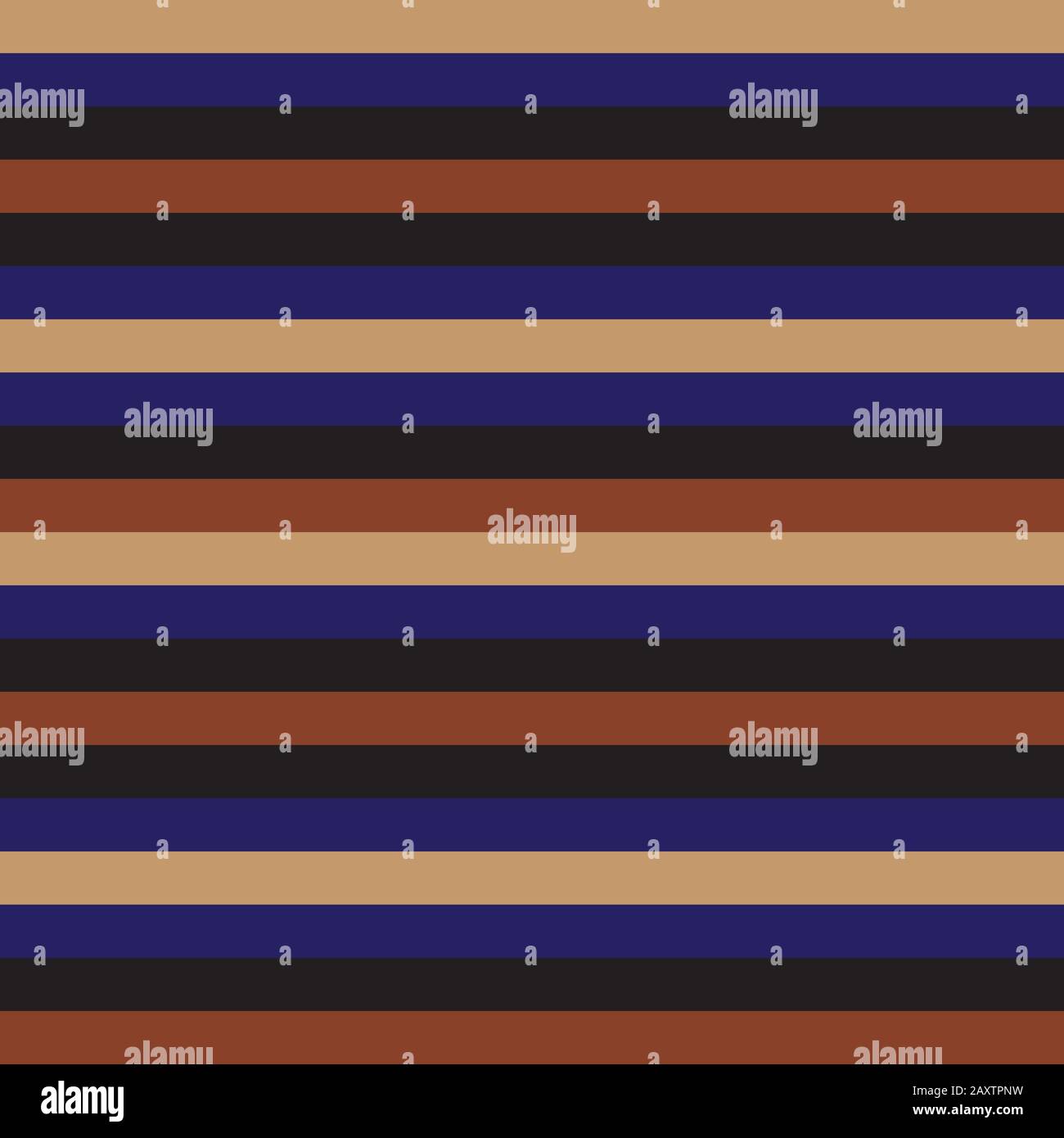 Colourful Classic Modern Stripe Pattern - This is a classic horizontal ...