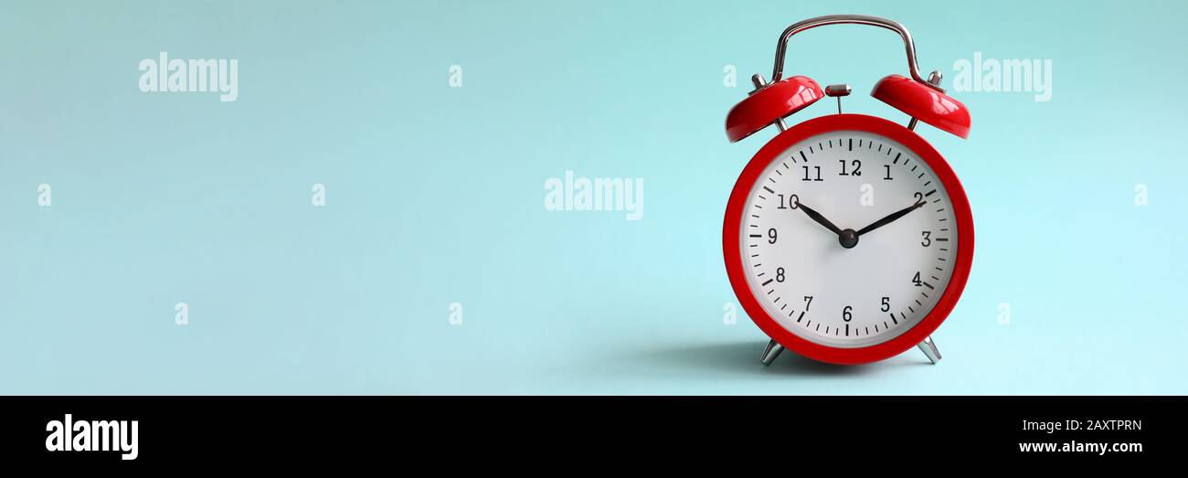 Vintage turquoise alarm clock hi-res stock photography and images - Alamy