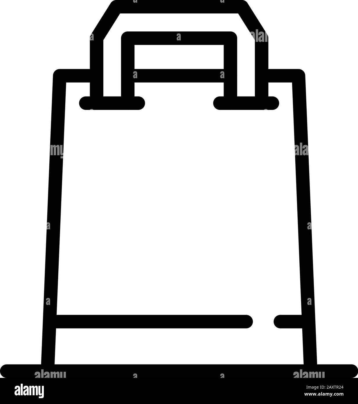 Eco style christmas present Cut Out Stock Images & Pictures - Alamy