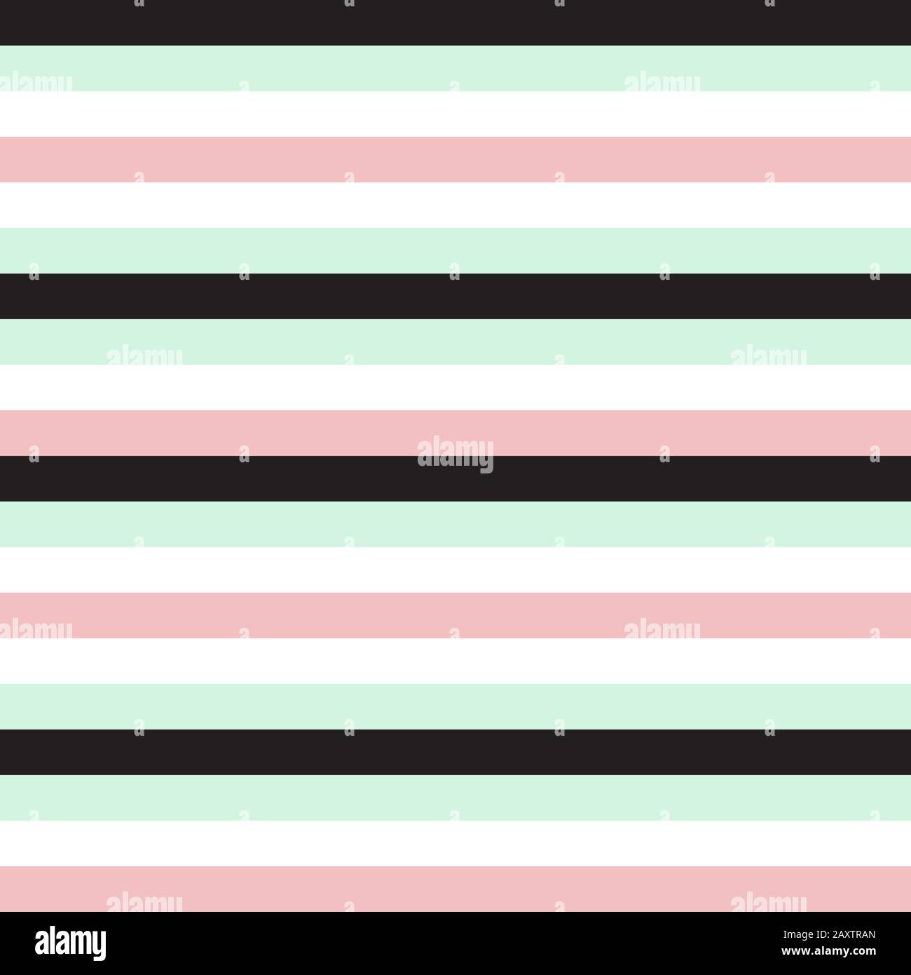 Colourful Classic Modern Stripe Pattern - This is a classic horizontal ...