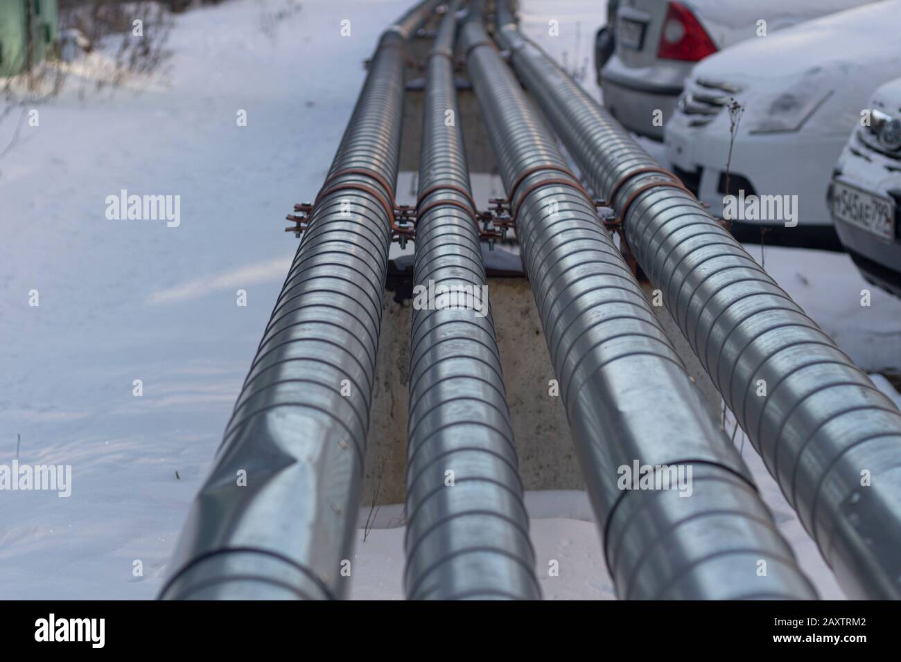 Above ground pipes hi-res stock photography and images - Alamy