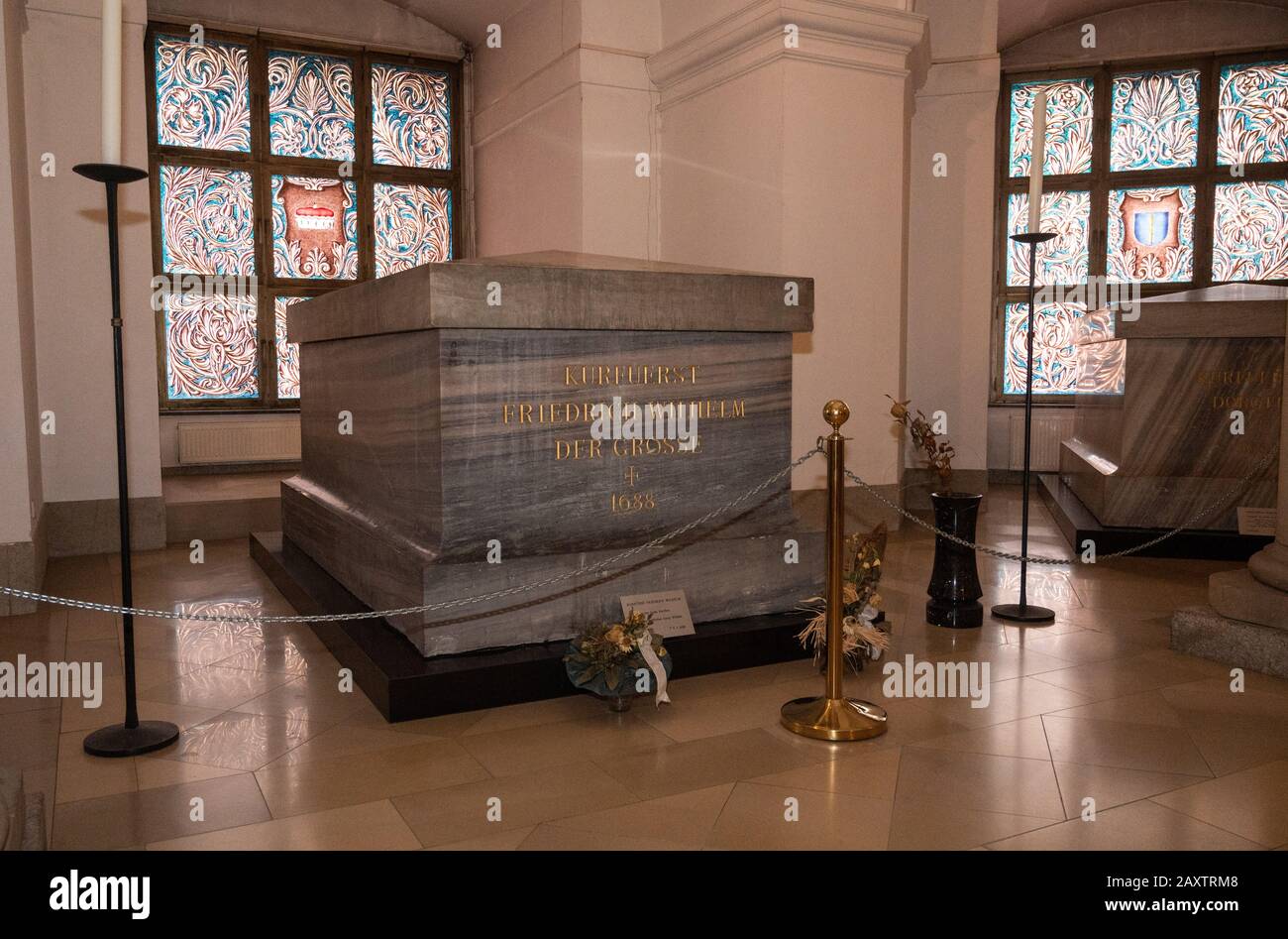 Berlin, Germany. 13th Feb, 2020. In the Hohenzollern crypt in Berlin ...