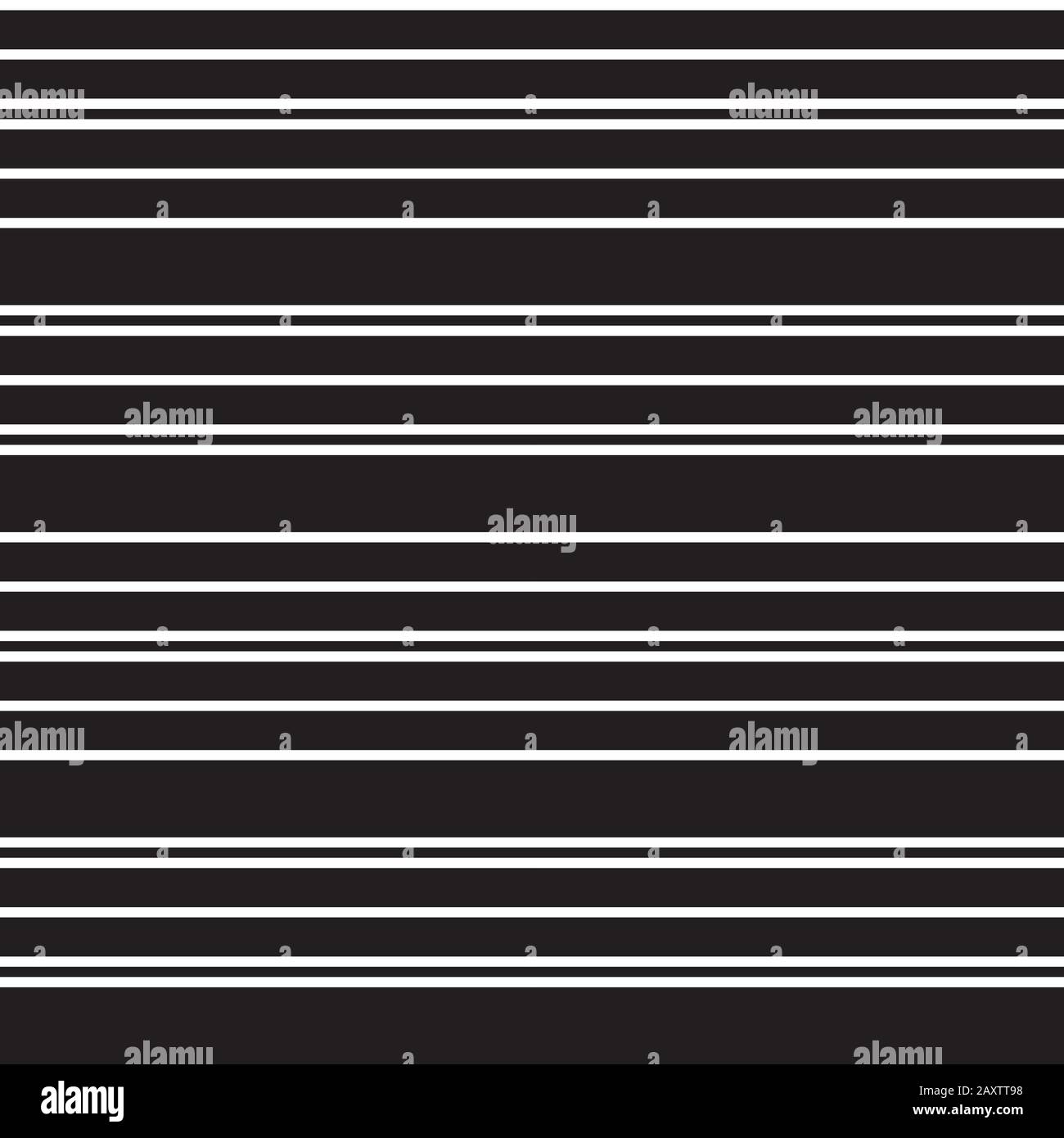 Colourful Classic Modern Stripe Pattern - This is a classic horizontal ...