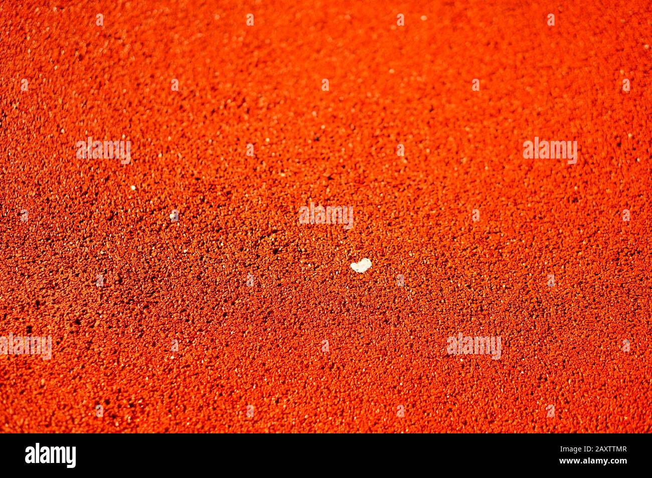 High angle closeup shot of a red-colored ground outside Stock Photo - Alamy