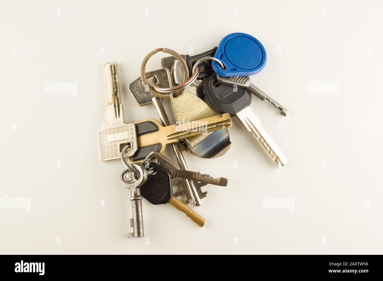 Different house keys isolated on hi-res stock photography and images ...