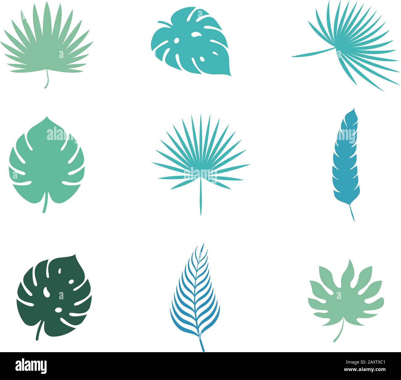 Palm Leaf vector illustration design template Stock Vector Image & Art ...