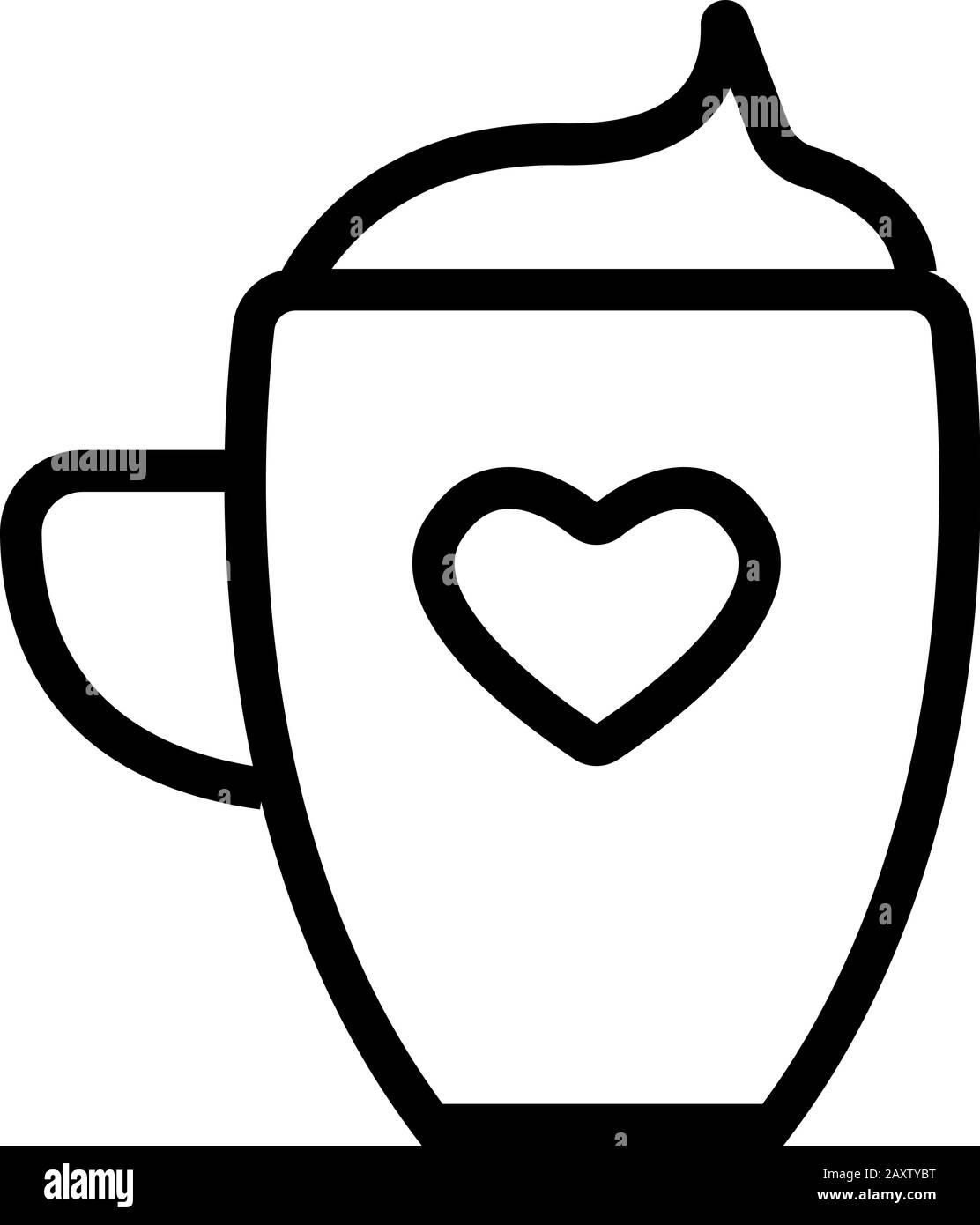 Eating baby kitchen icon is a vector. Isolated contour symbol ...