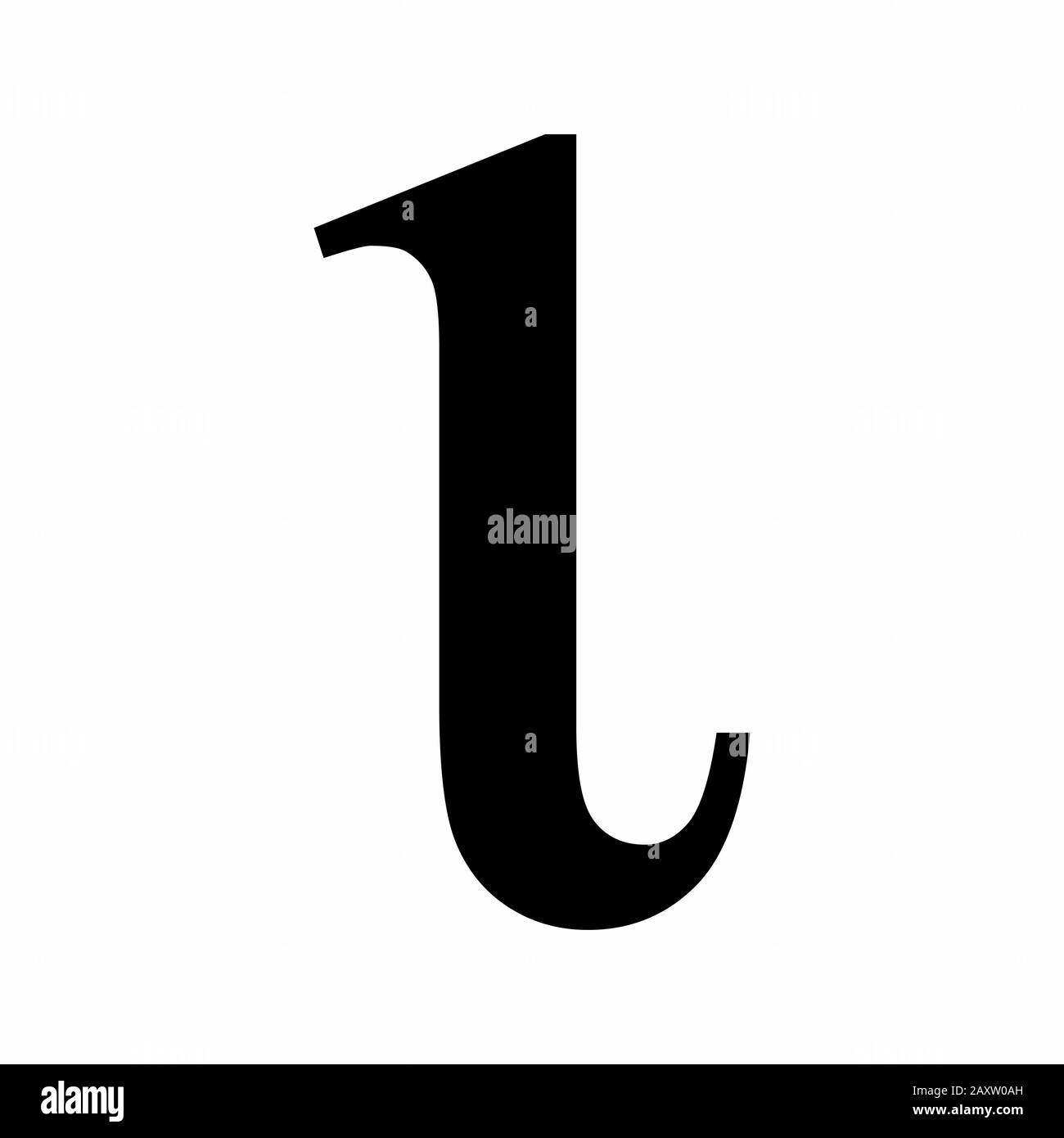 Greek alphabet iota hi-res stock photography and images - Alamy