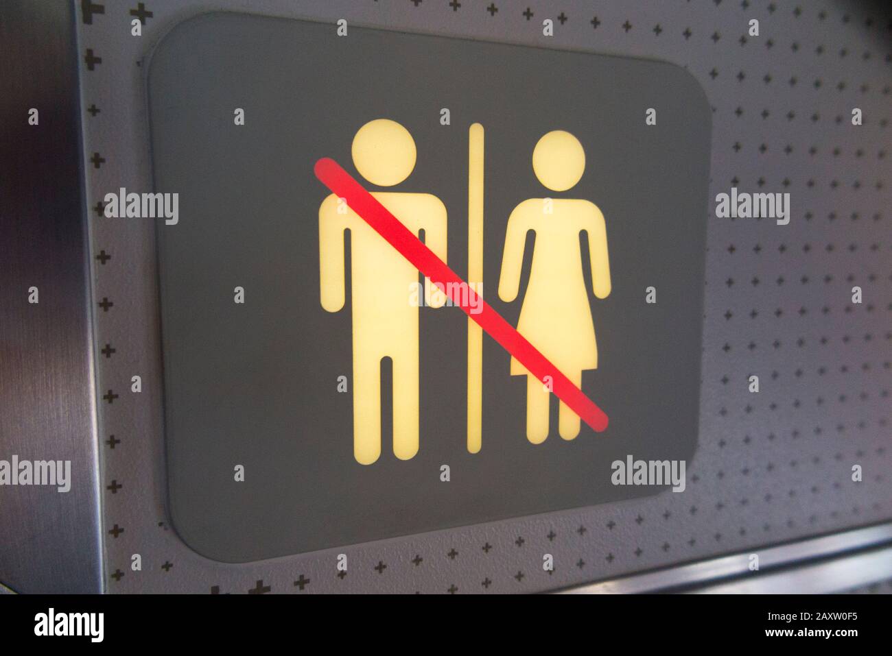 Toilet toilets engaged sign / lavatory / loo / WC / ladies / gents ...