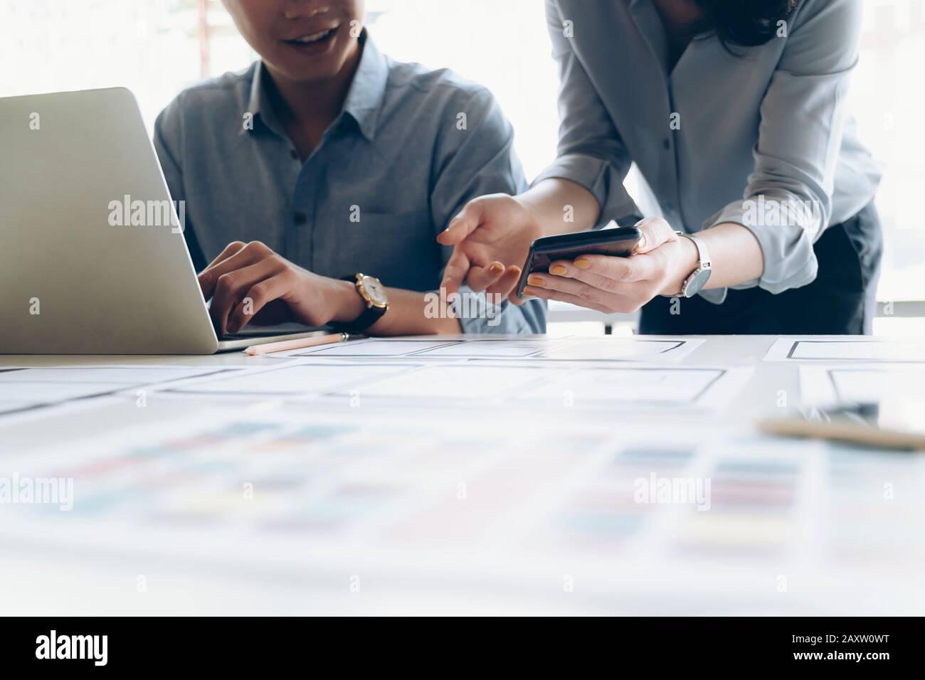 Ux ui designer hi-res stock photography and images - Alamy