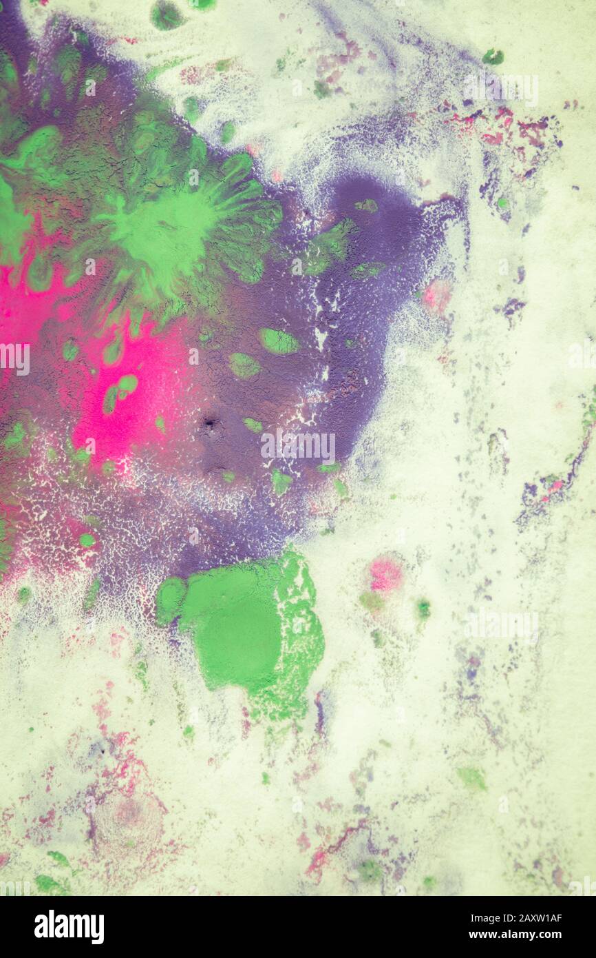 artcreative colorful blots splashing on a white background Stock Photo ...