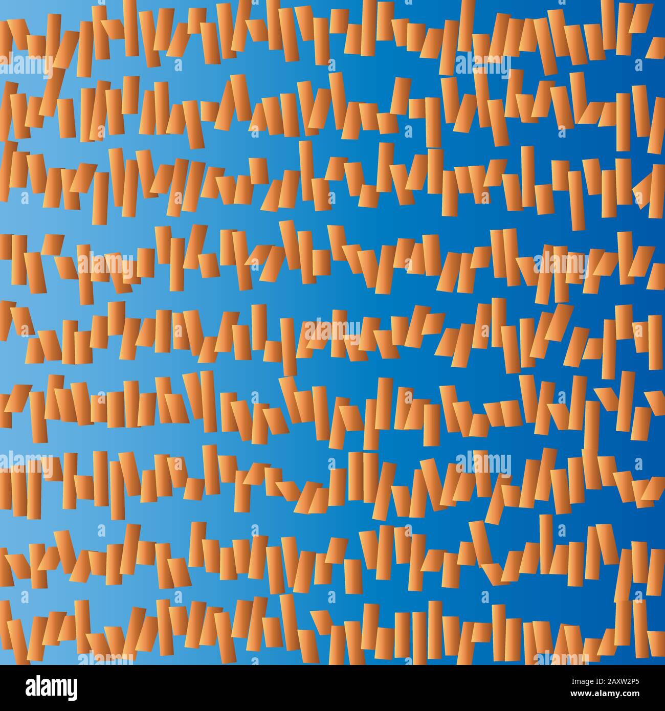 Abstract yellow sticks on blue background Stock Vector Image & Art - Alamy