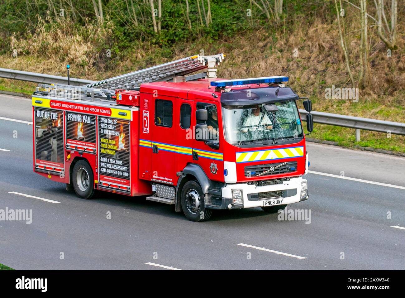 Fire & emergency rescue vehicle, uk, fire engine, red truck, engine ...