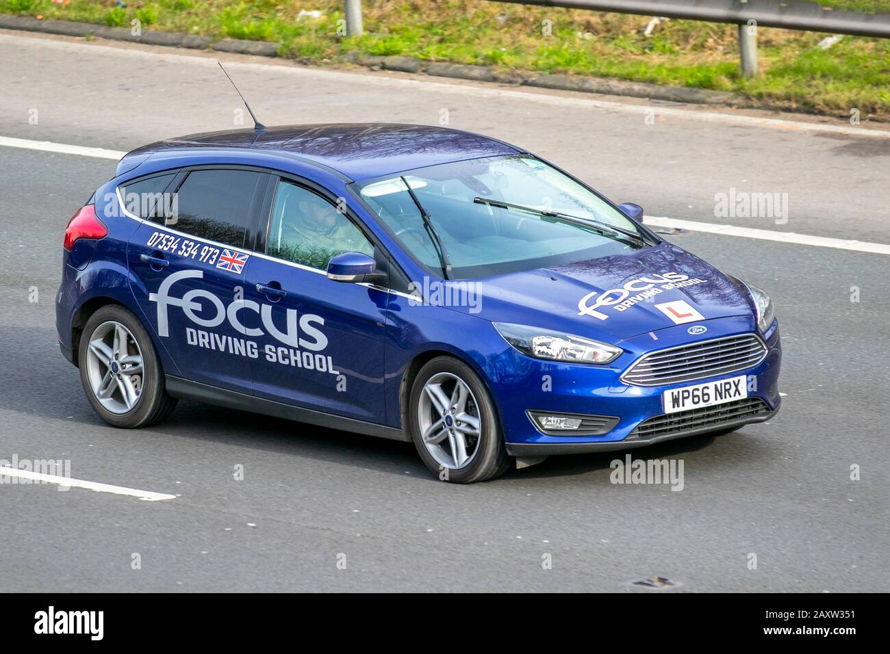 Learner driver motorway hi-res stock photography and images - Alamy