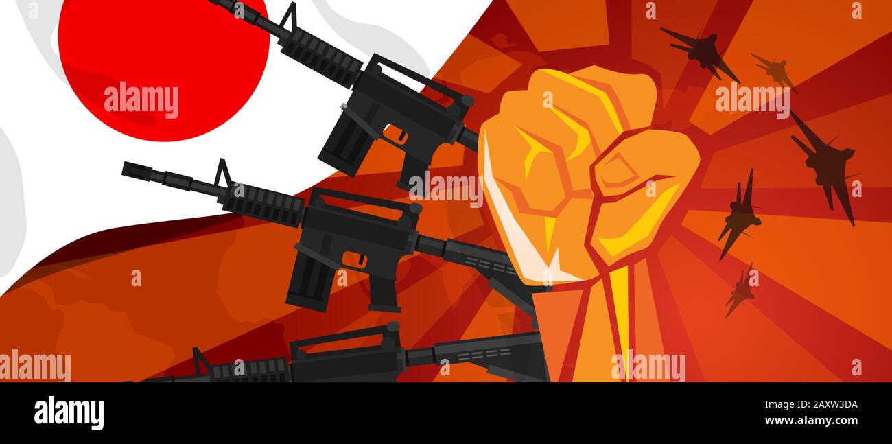 Japanese propaganda poster Stock Vector Images - Alamy