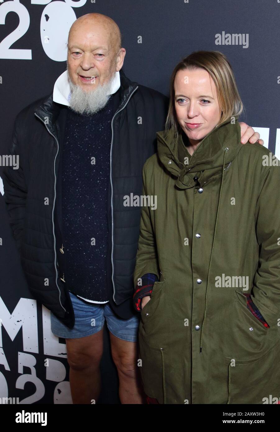Michael Eavis and Emily Eavis attend the NME Awards 2020 at O2 Academy ...