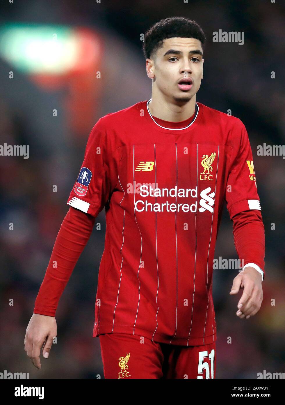 Liverpool's Ki-Jana Hoever Stock Photo - Alamy