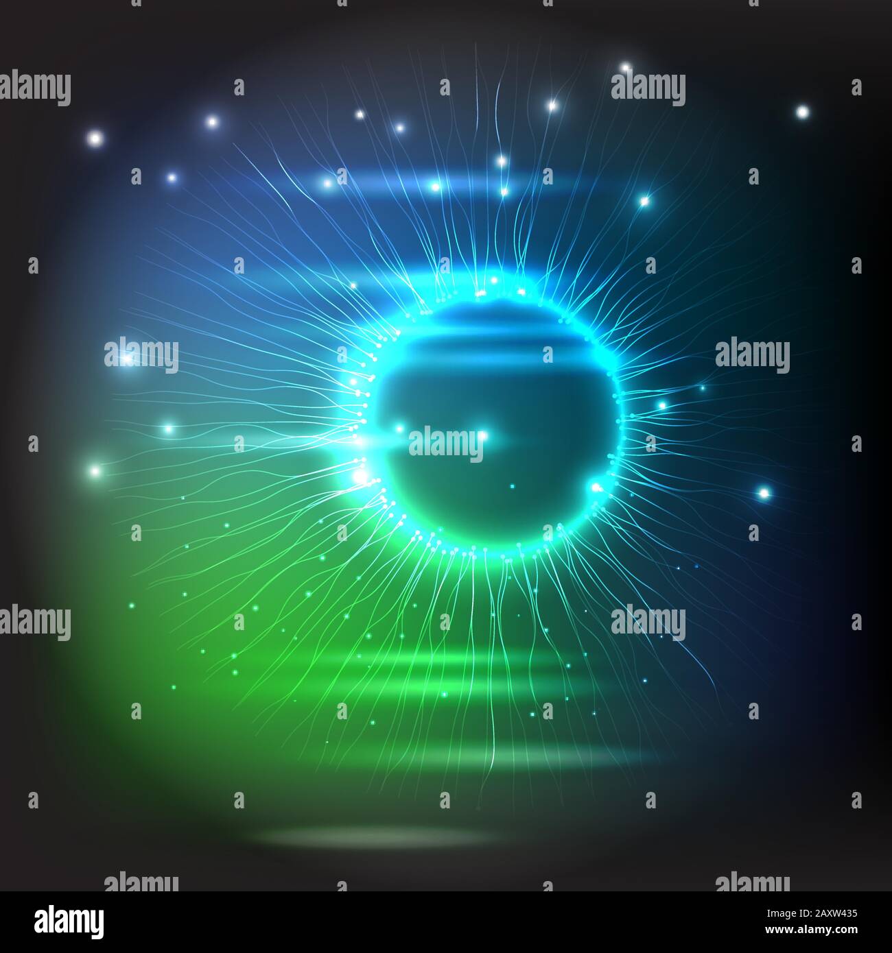 Abstract futuristic vector background, dark art illustration eps10 ...