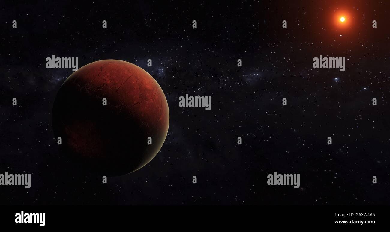 Alien planet artwork hi-res stock photography and images - Alamy