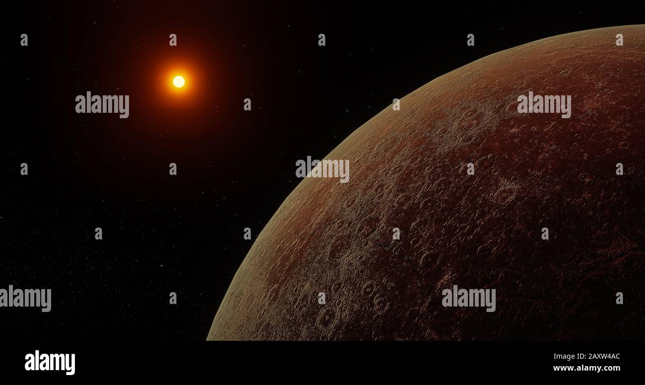 Alien planet artwork hi-res stock photography and images - Alamy