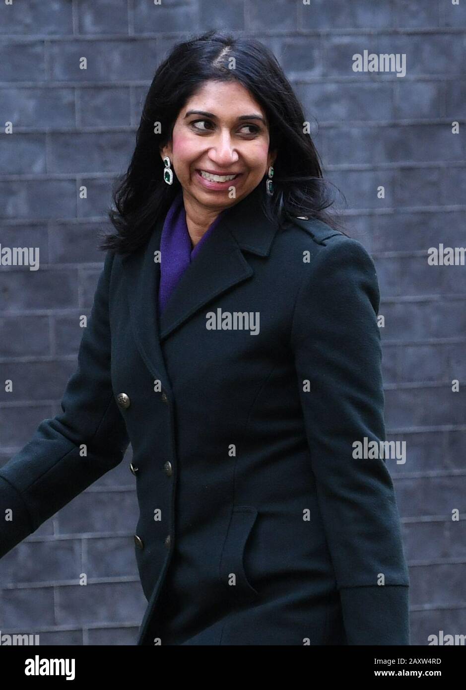 Suella Braverman arriving in Downing Street, London, as Prime Minister ...