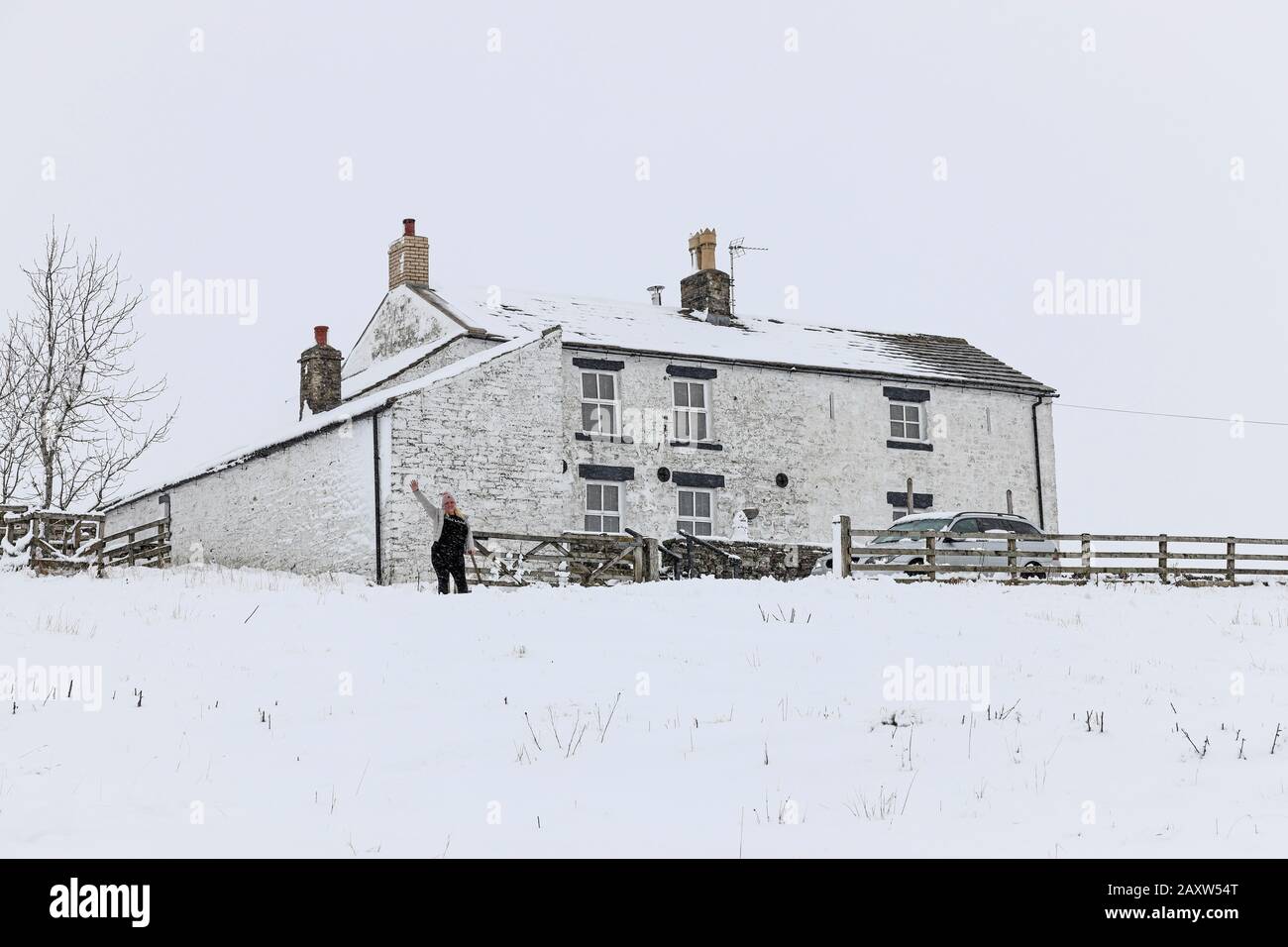 Heavy snow february 2020 hi-res stock photography and images - Alamy