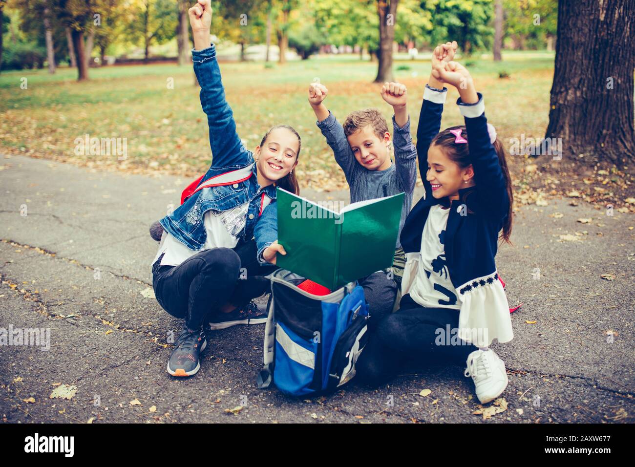 Happy Kids Celebrating High Resolution Stock Photography and Images - Alamy