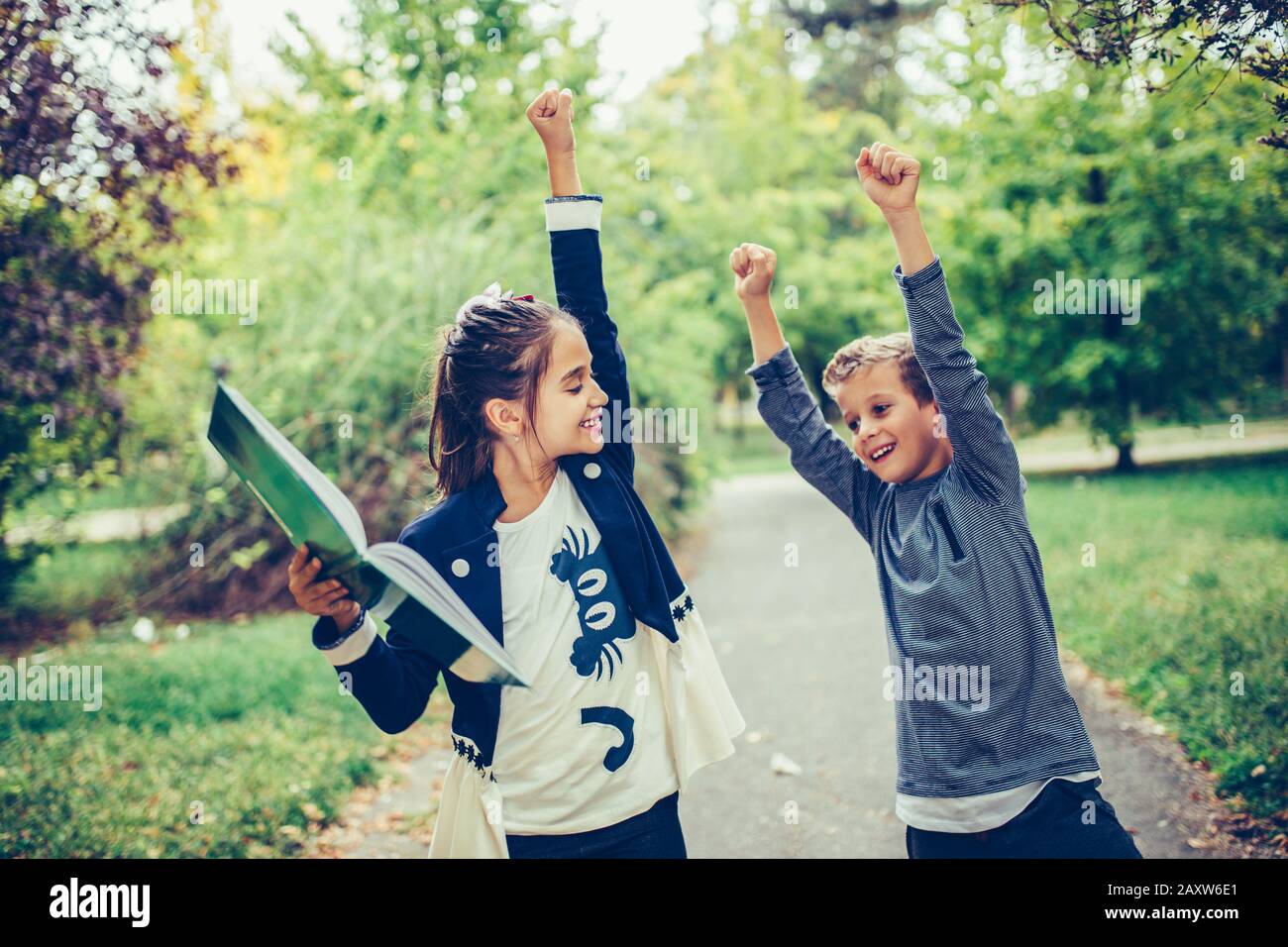 Happy Kids Celebrating High Resolution Stock Photography and Images - Alamy