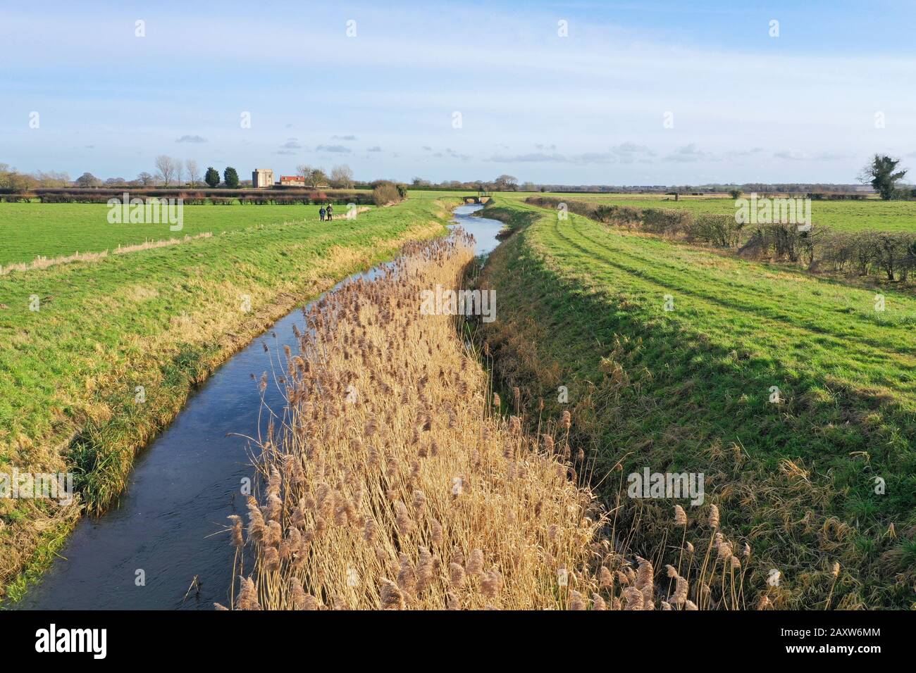 River Nar at Pentney , Norfolk Stock Photo - Alamy