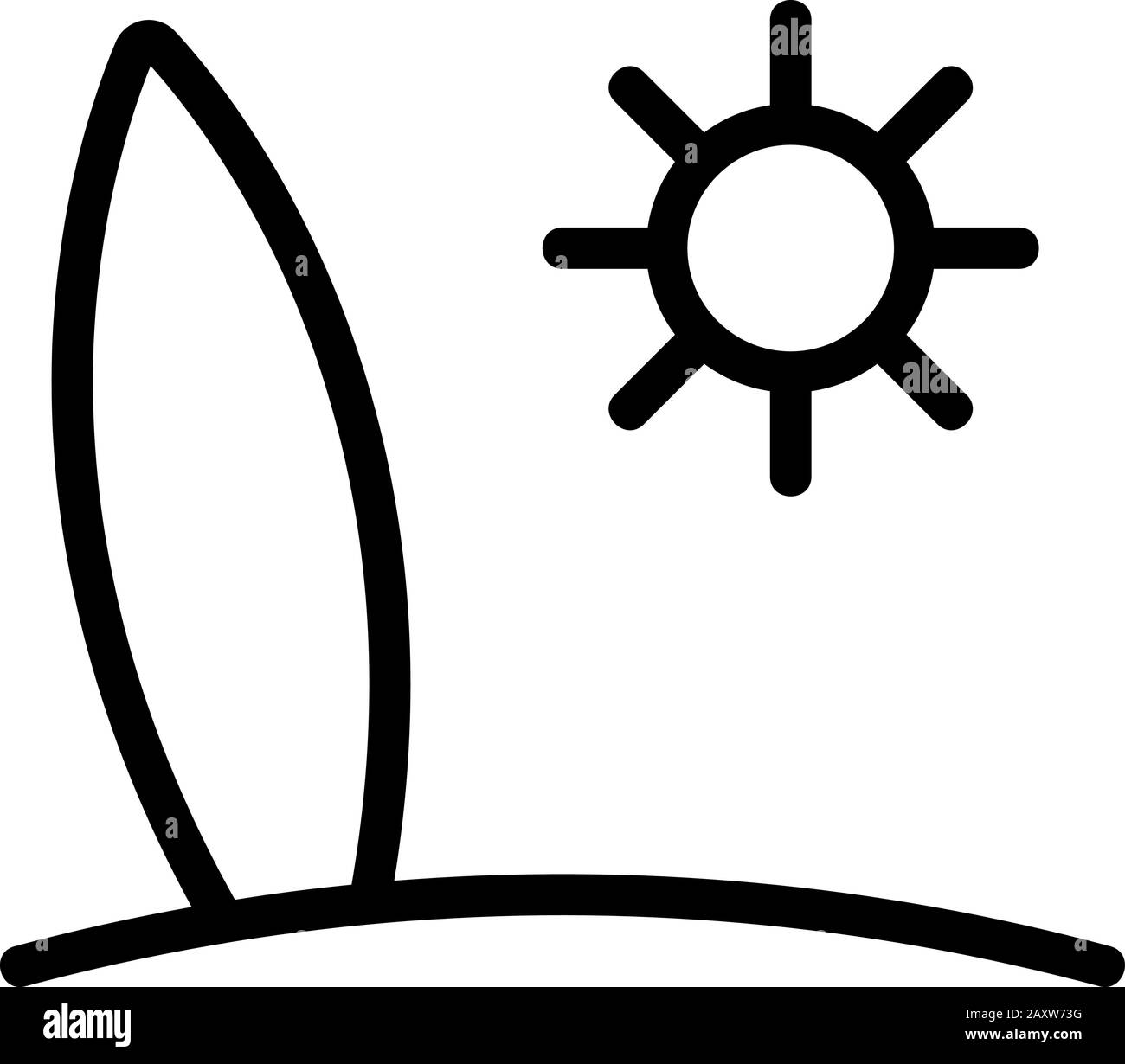 Bikini surfer Stock Vector Images - Alamy