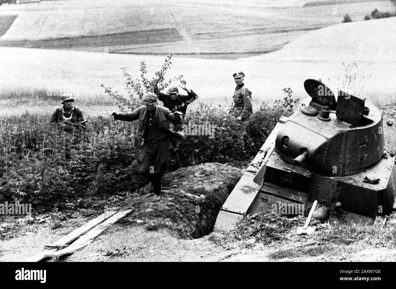 Operation Barbarossa in rare pictures, 1941 Stock Photo - Alamy