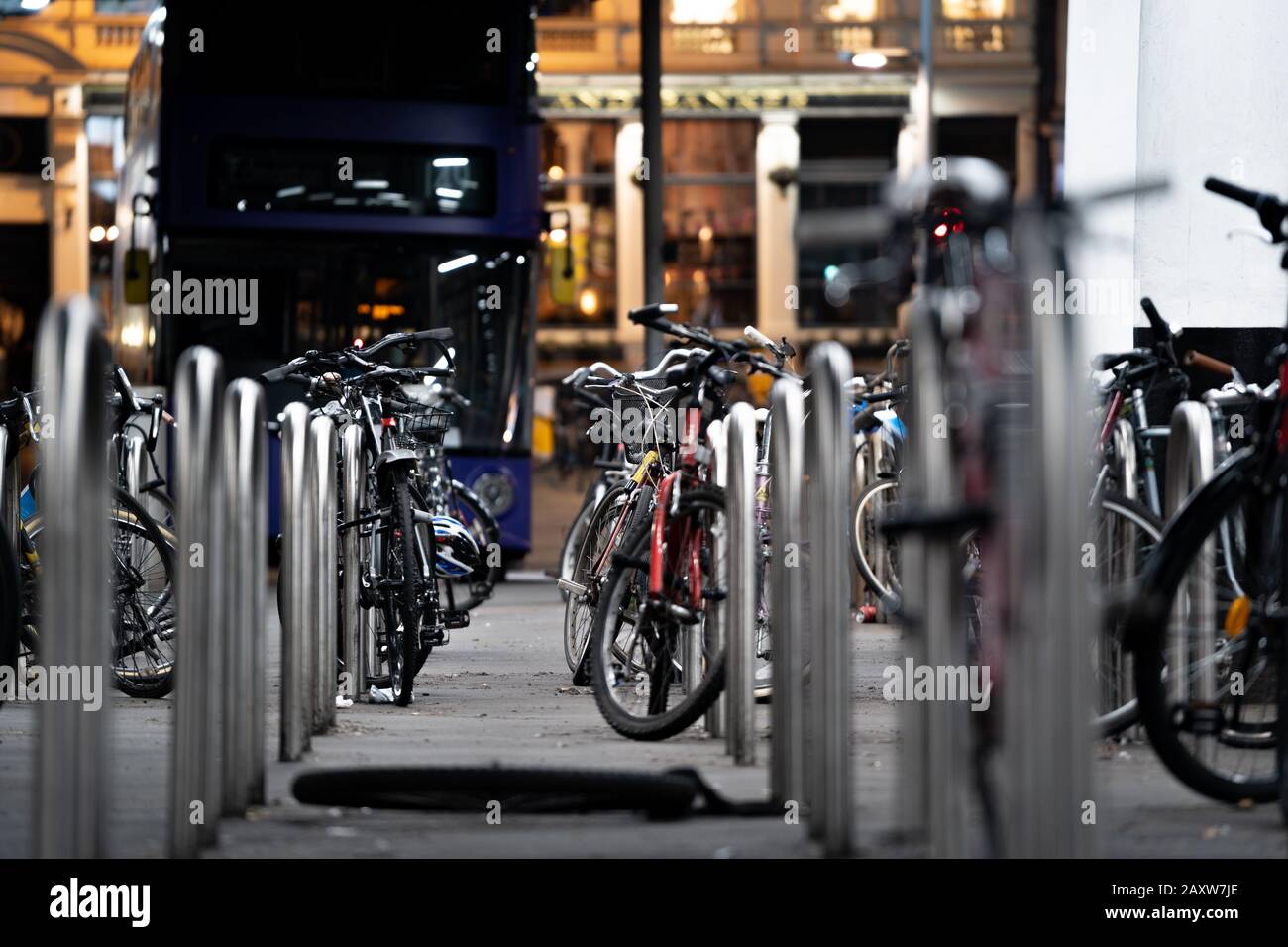 Bike rack bus hi-res stock photography and images - Alamy