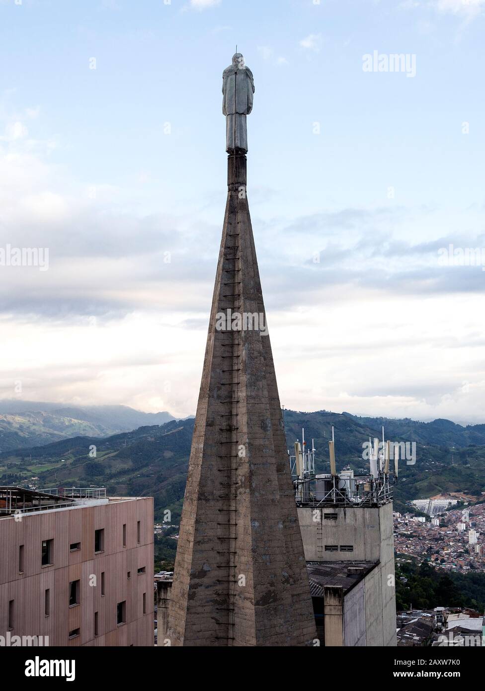 Cityscapes of the City from Polish Corridor's Lookout in Manizales ...