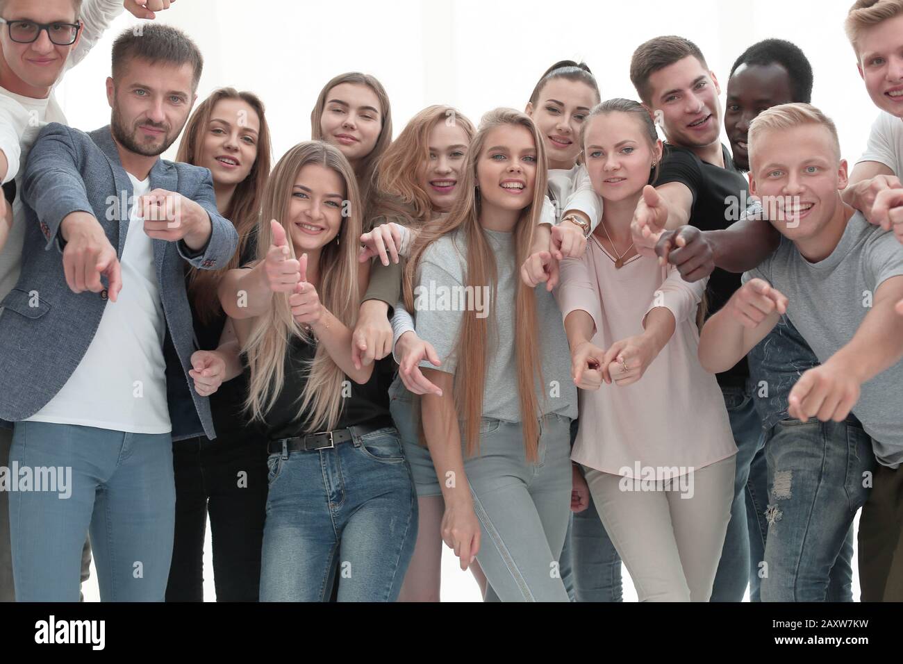 Group Of People Laughing And Pointing