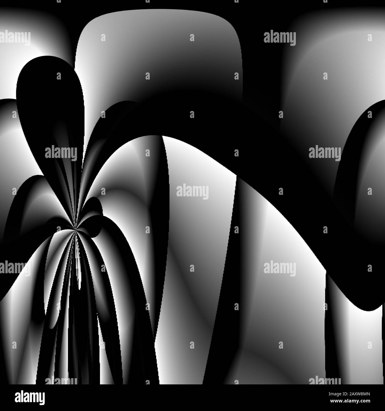 Digital art, high resolution abstract objects with soft lighting ...