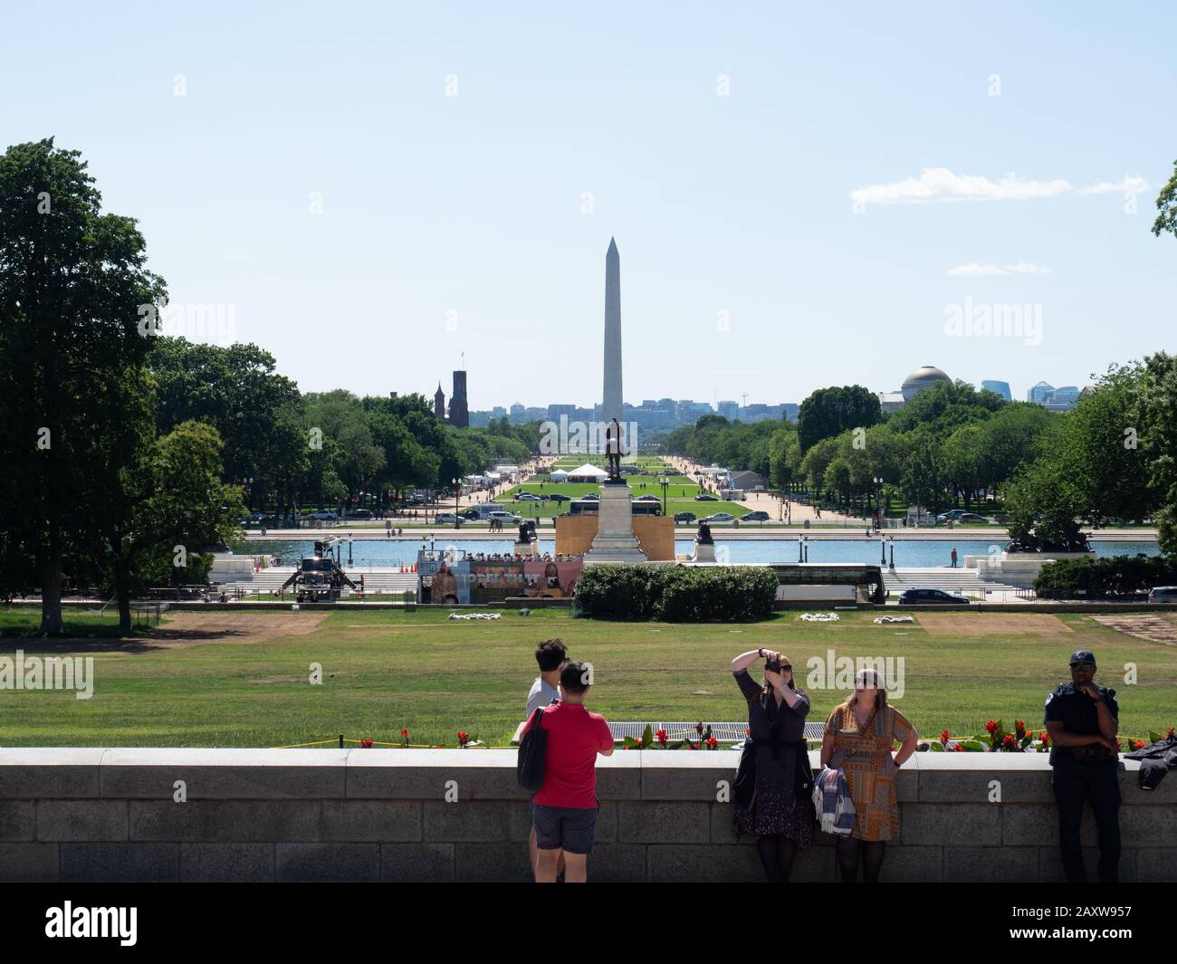Green grass national mall hi-res stock photography and images - Alamy