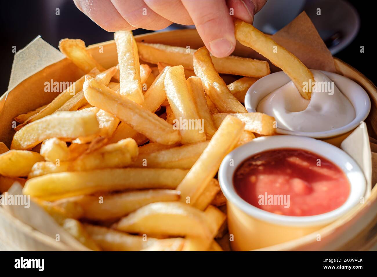 Golden light from dipping hi-res stock photography and images - Alamy