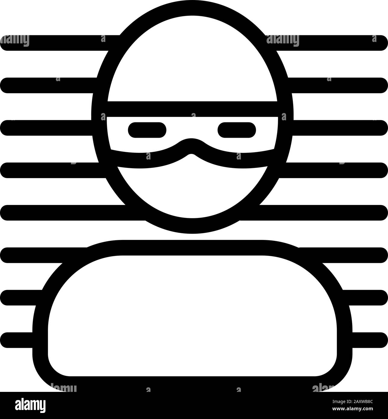 Thief Icon Vector