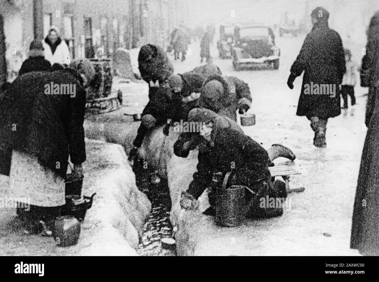 Bloody battle of the Eastern Front in Russia in Second World War Stock ...