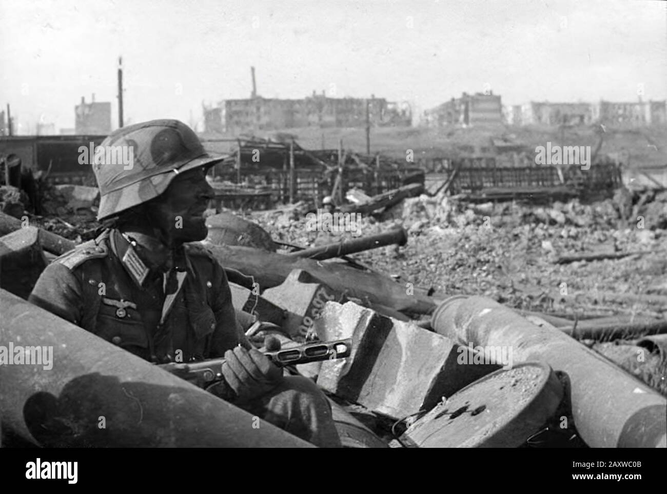 Bloody battle of the Eastern Front in Russia in Second World War Stock ...