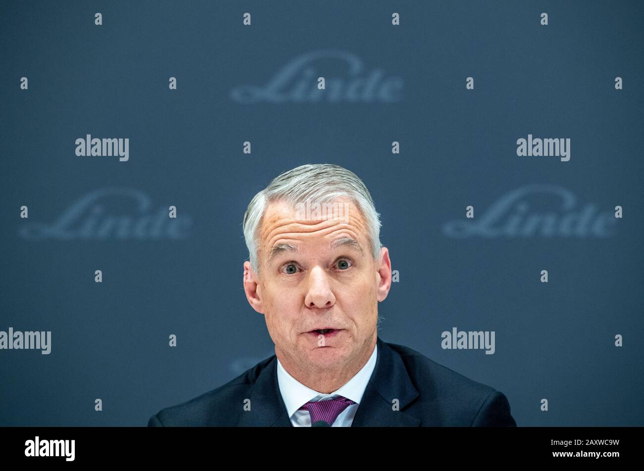 13 February 2020, Bavaria, Pullach: Steve Angel, Chief Executive ...