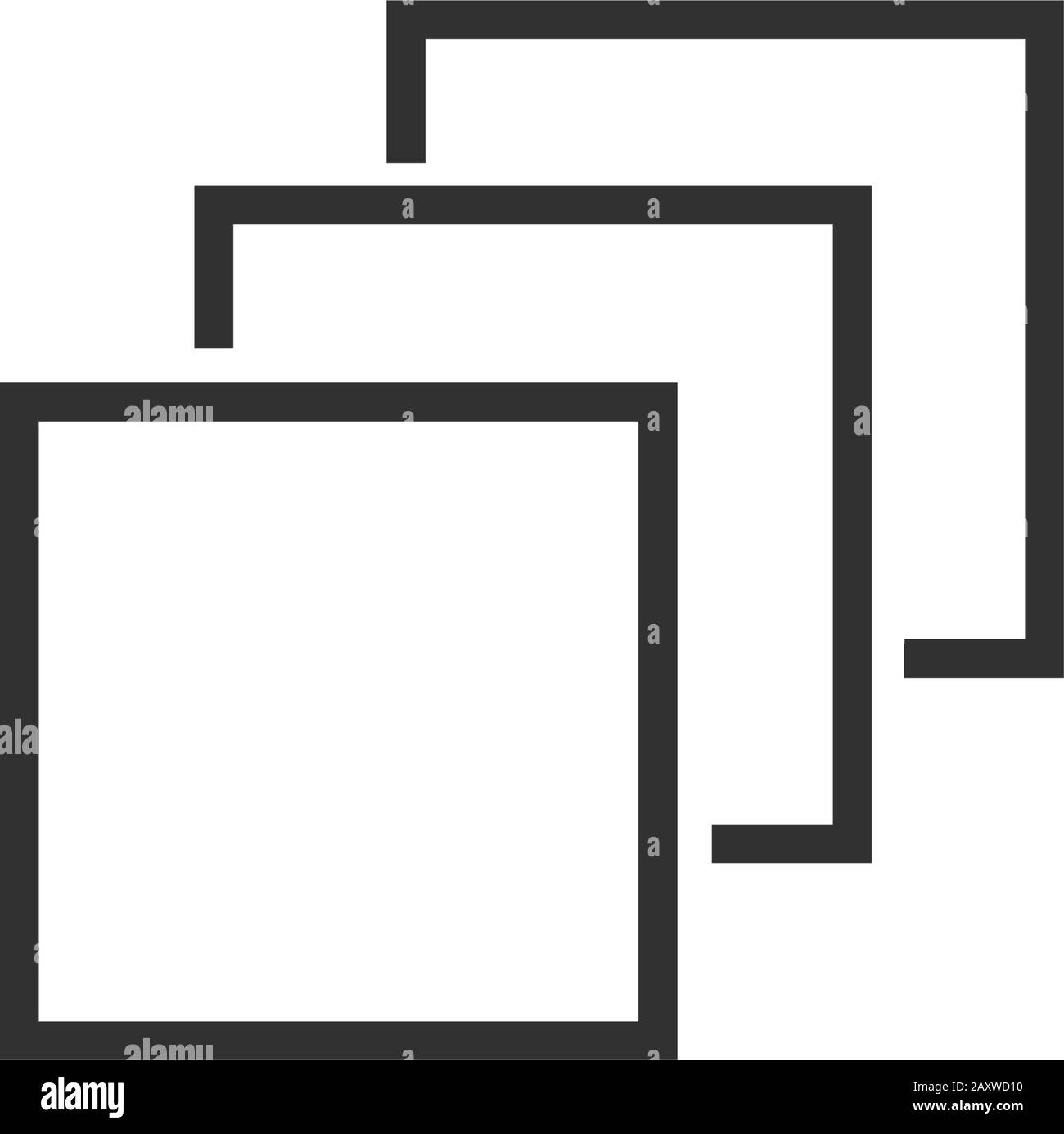 Add new tab, slide, page, window icon for apps and websites. Stock ...
