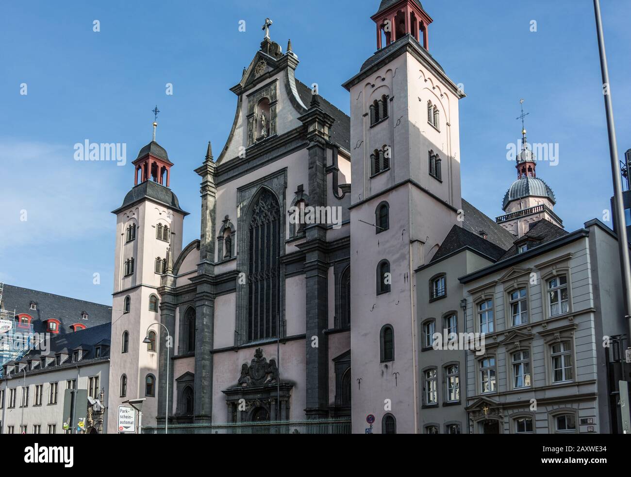 Catholic parish church at Cologne Cathedral Stock Photo - Alamy