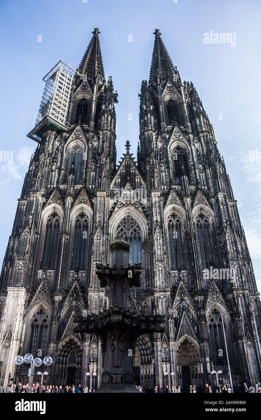 Cologne Cathedral as a monument Stock Photo - Alamy